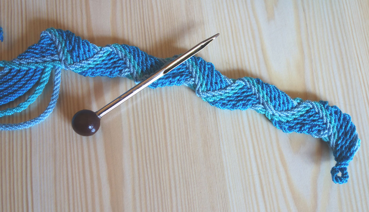 Ply-Split Braiding – Eden Valley Guild