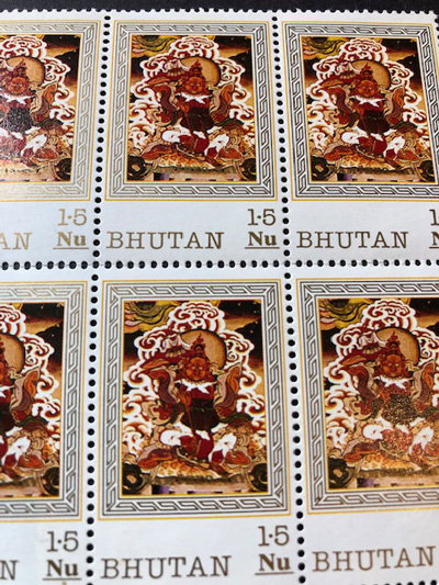 Sue Lawty and Bhutan – Eden Valley Guild